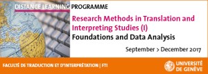 Research Methods in Translation and Interpreting Studies by Distance ...